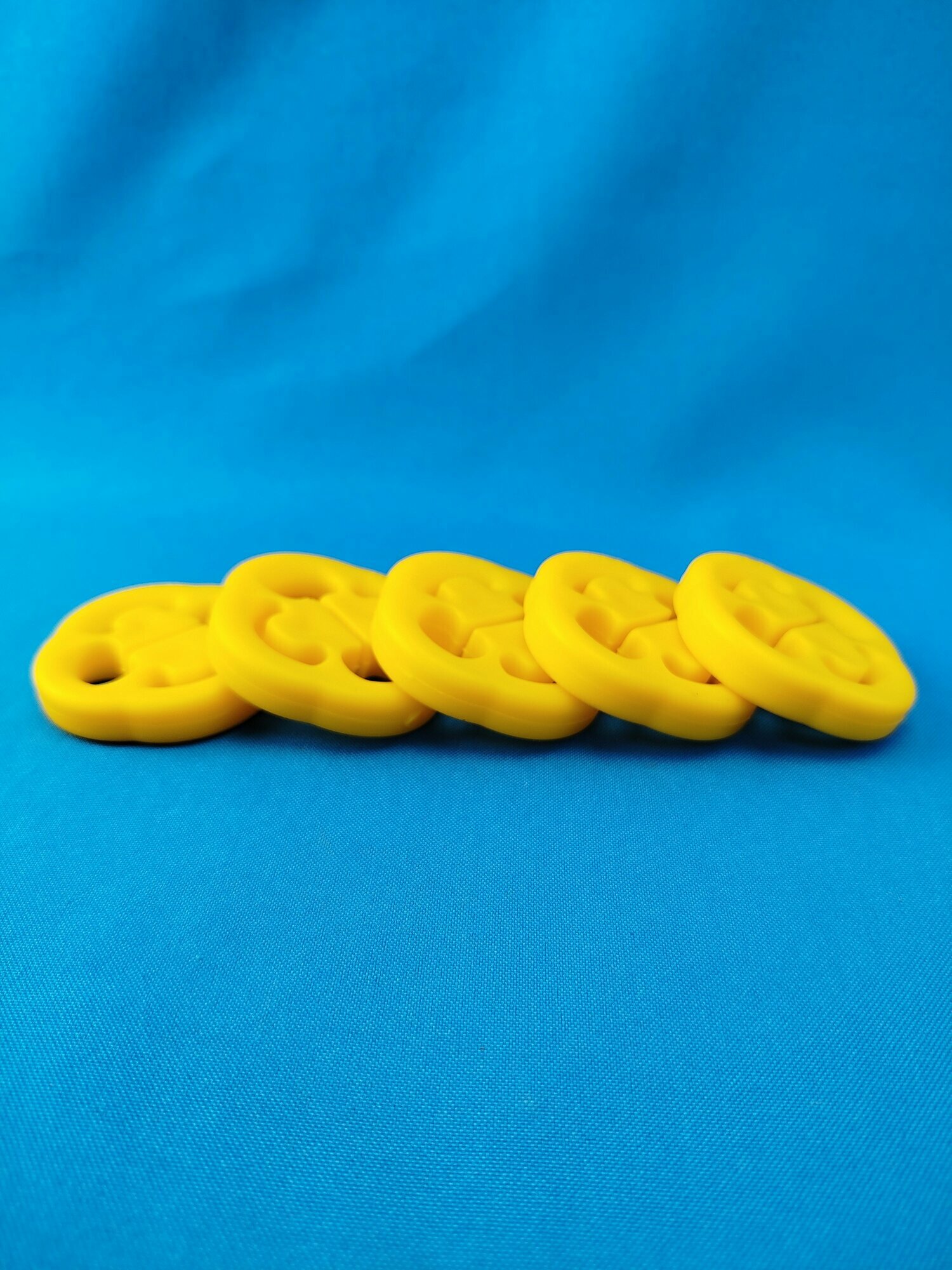 РК крепление глушителя "UAD" для автомобилей ВАЗ 2108-099, 13-15, Ока желтый полиуретан