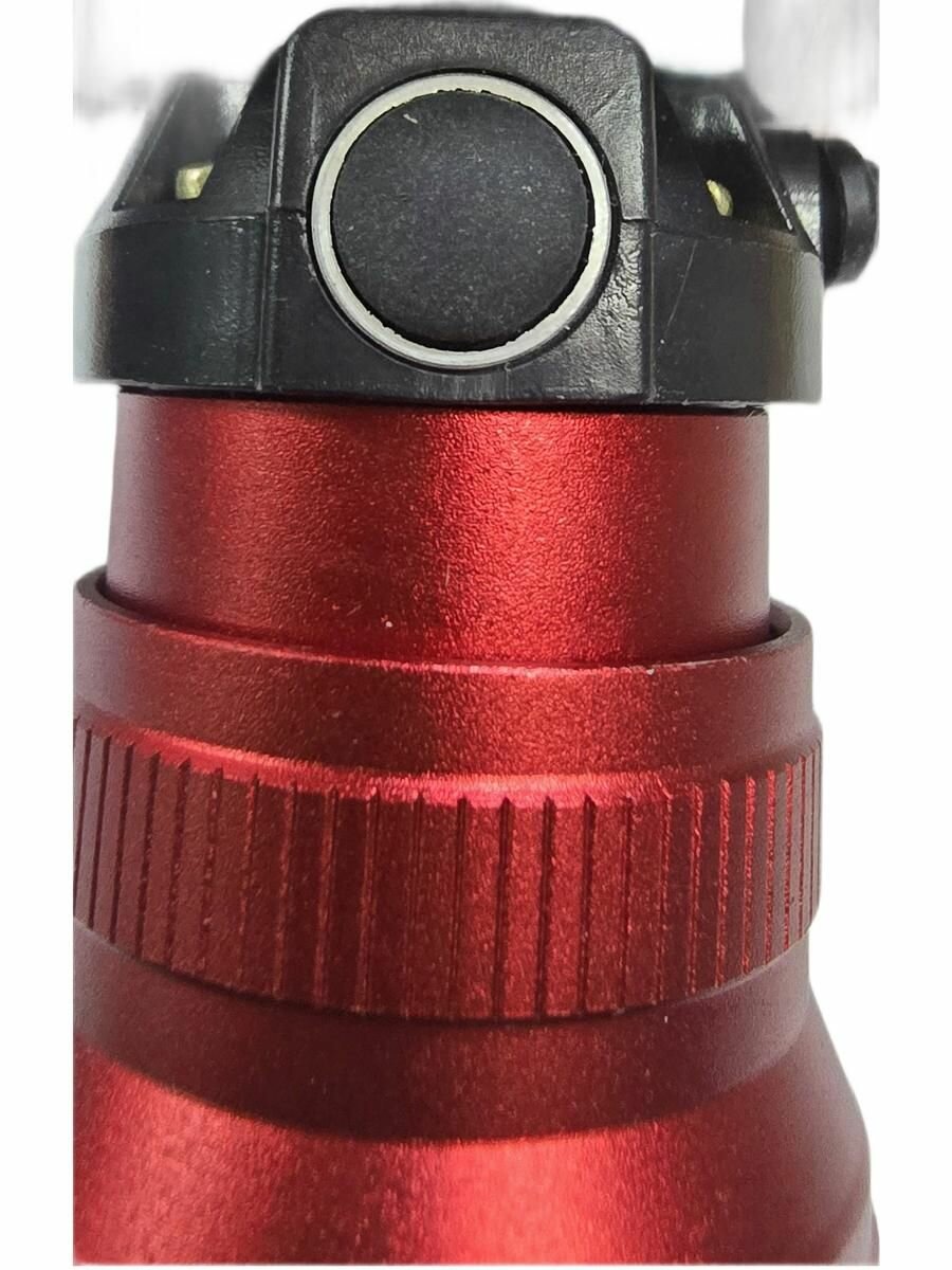 Налобный фонарь HIGH POWER HEAD LIGHT, светодиоды, IP65, красный — фото 1