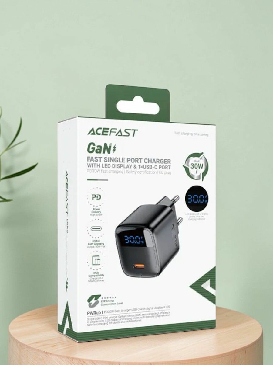 Сетевое зарядное устройство ACEFAST A115 30W Type-C