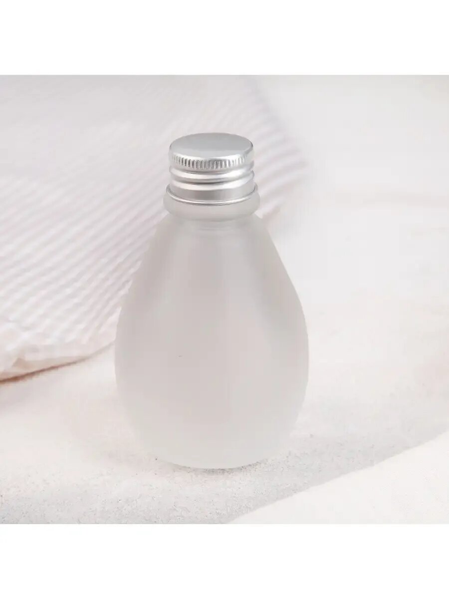 Бутыль стеклянная для соусов и масла с металличекой крышкой «Тар», 100 мл, 5,5×9,5 см