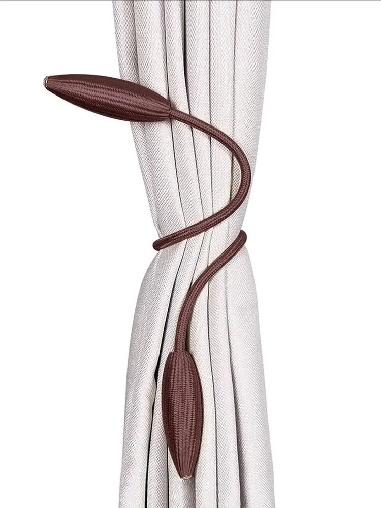 Подхваты для штор 2шт гибкие, зажимы для штор, занавески, тюли, прихваты и держатели