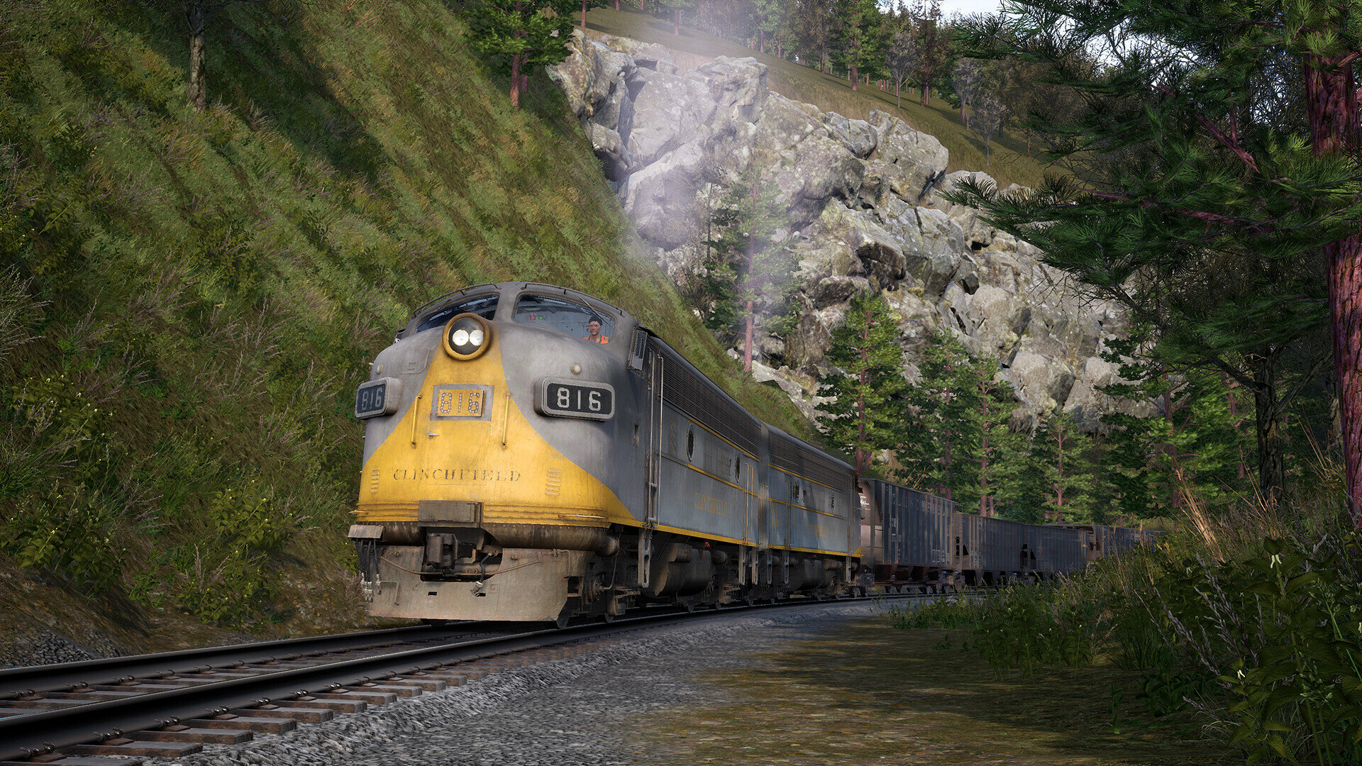 Train Sim World - Clinchfield Railroad - Elkhorn - Dante Route Add-On DLC Steam Ключ