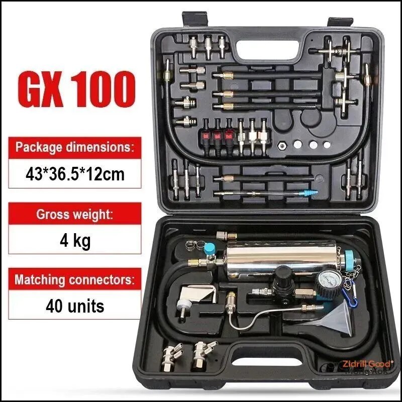 AUTOOL C100 Эксклюзивная установка для мойки форсунок и топливной системы. 40 шт. 43*36.5*12cm