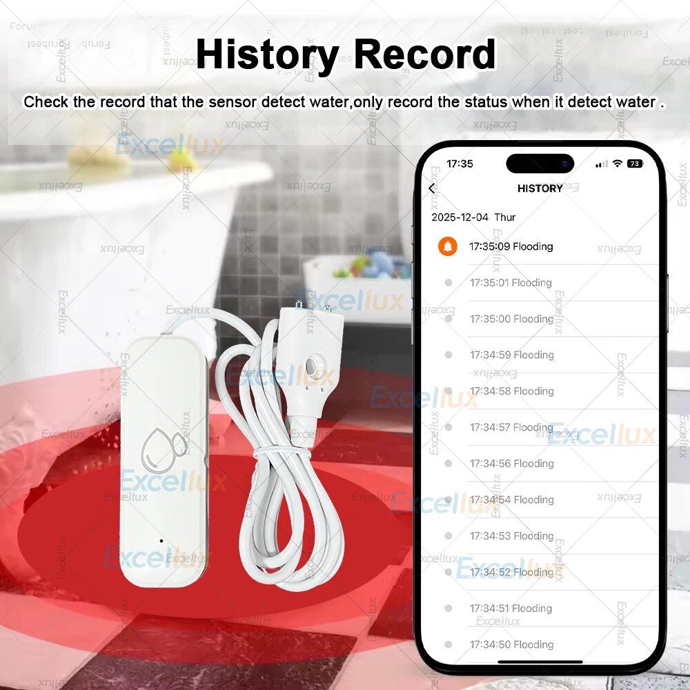 Smart Zigbee 3.0 датчик протечки воды — фото 1