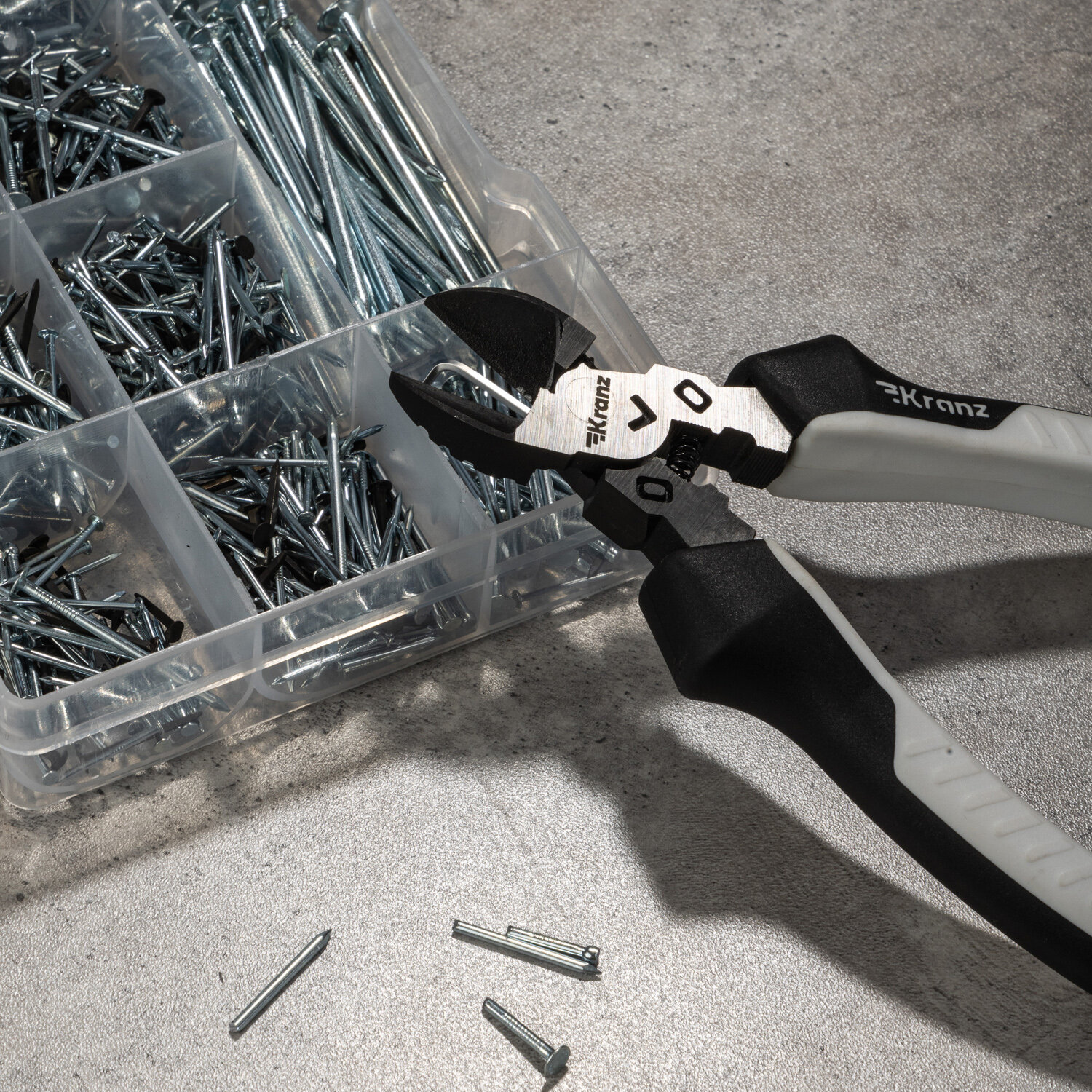 Бокорезы комбинированные 150мм KRANZ, для электромонтажных работ