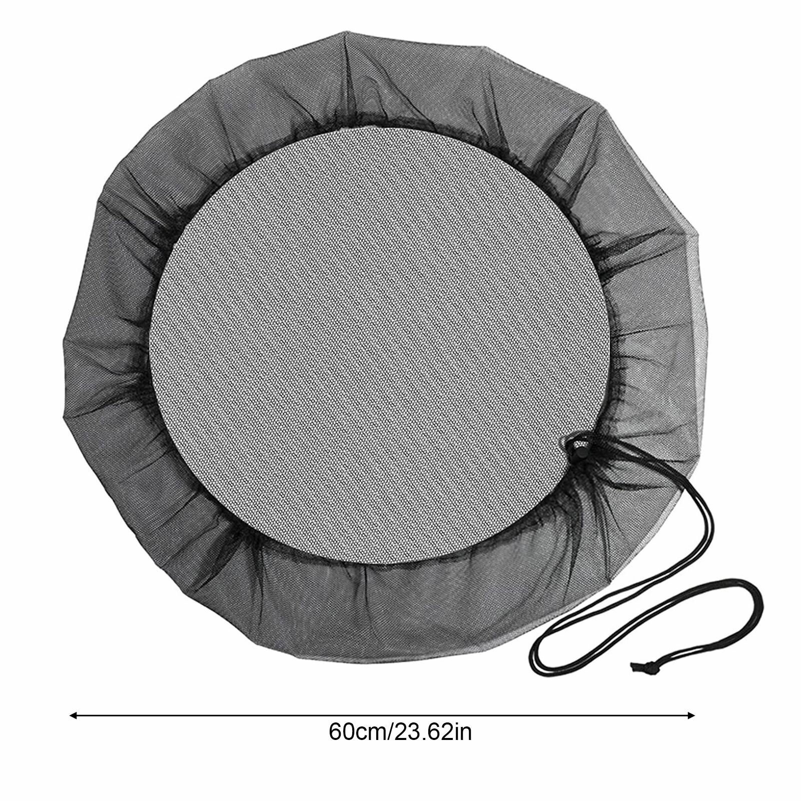 Сетка на садовую бочку затяжке / Сетчатый чехол для емкостей от мусора 200л