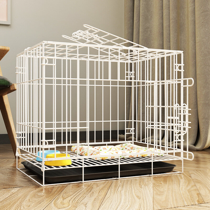 Клетка для собак мелких пород, подходит для домашнего использования, клетка для кошек и собак.
