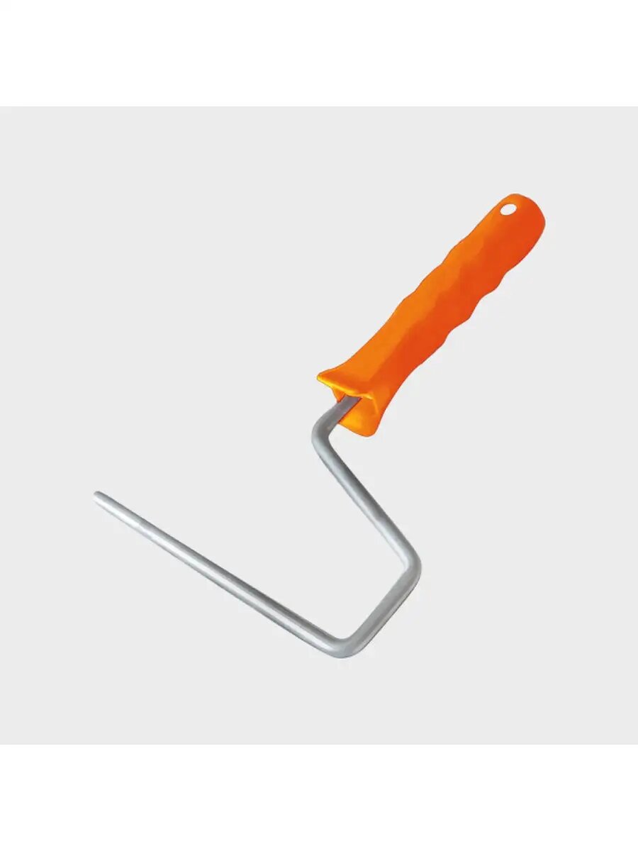 Ручка малярная DECOR, для валика, диаметр 8мм, длина 180мм, черная