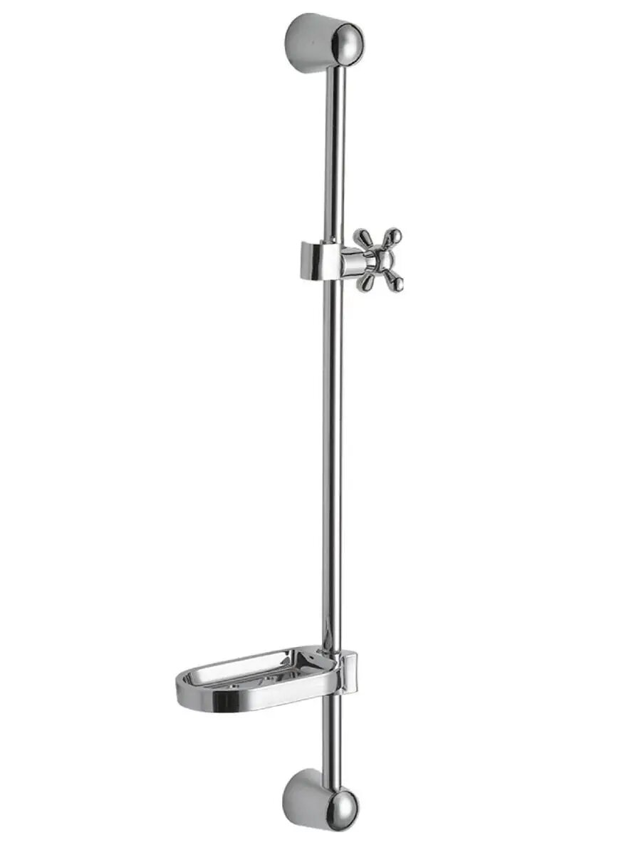 Душевая стойка с мыльницей и держателем лейки OUTE.