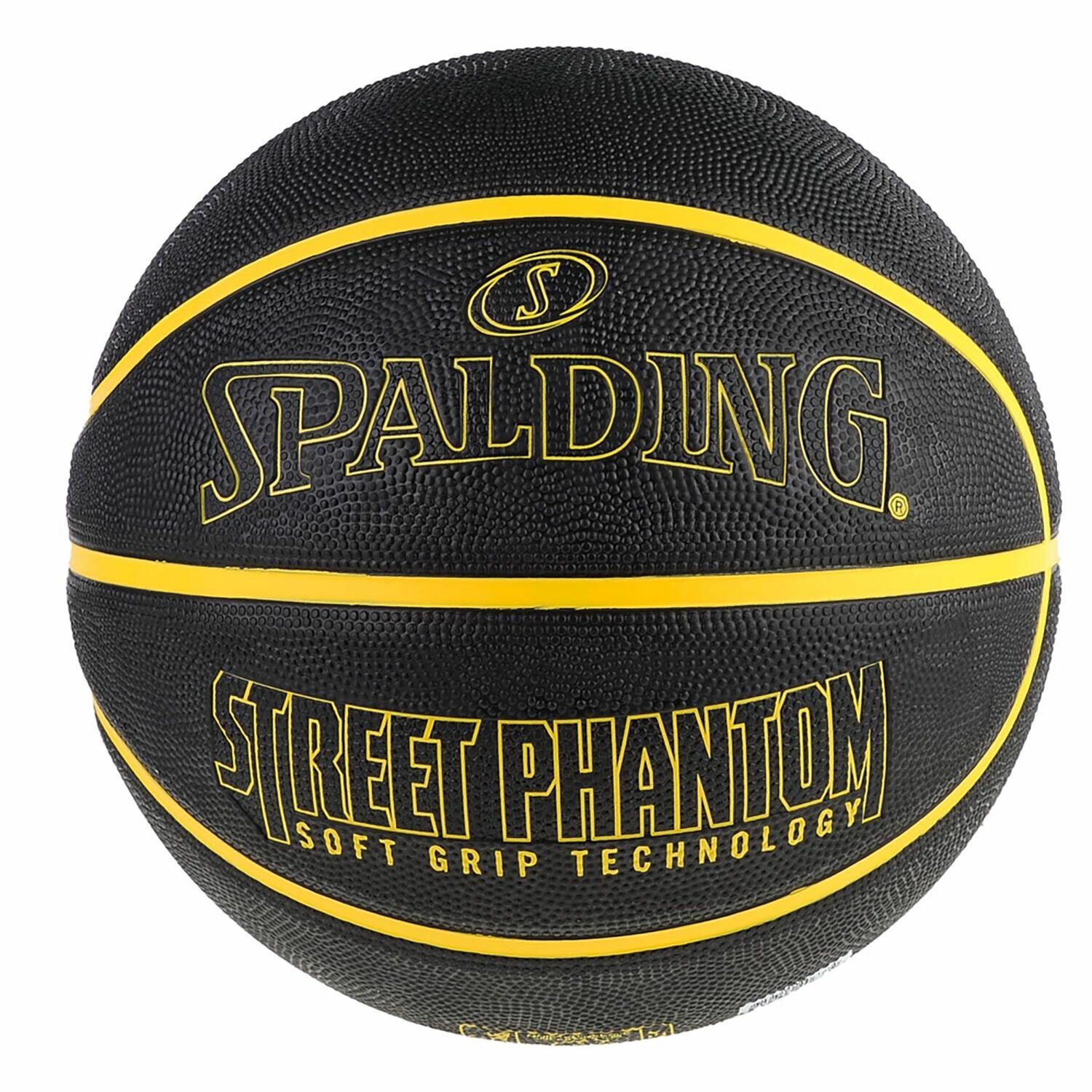 Spalding Phantom Ball баскетбольный мяч размер 7, Decathlon, Цвет: Черное, Размер: 7