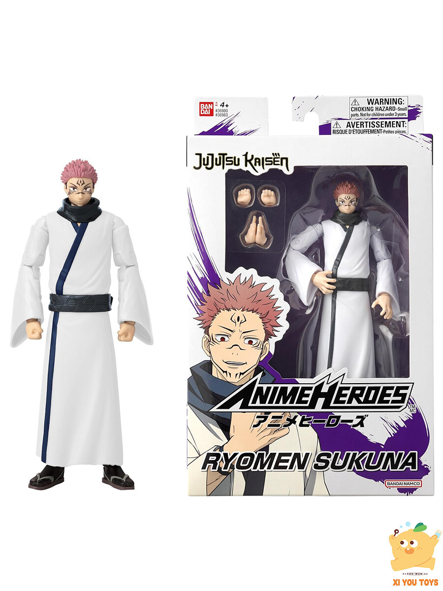 Bandai Jujutsu Kaisen Anime Heroes Ryomen Sukuna / Детские Игрушки По Мотивам Аниме Магическая Битва Подходит В Качестве Подарка Для Детей В Возрасте От 3 Лет И Старше, А Также Для Болельщиков.
