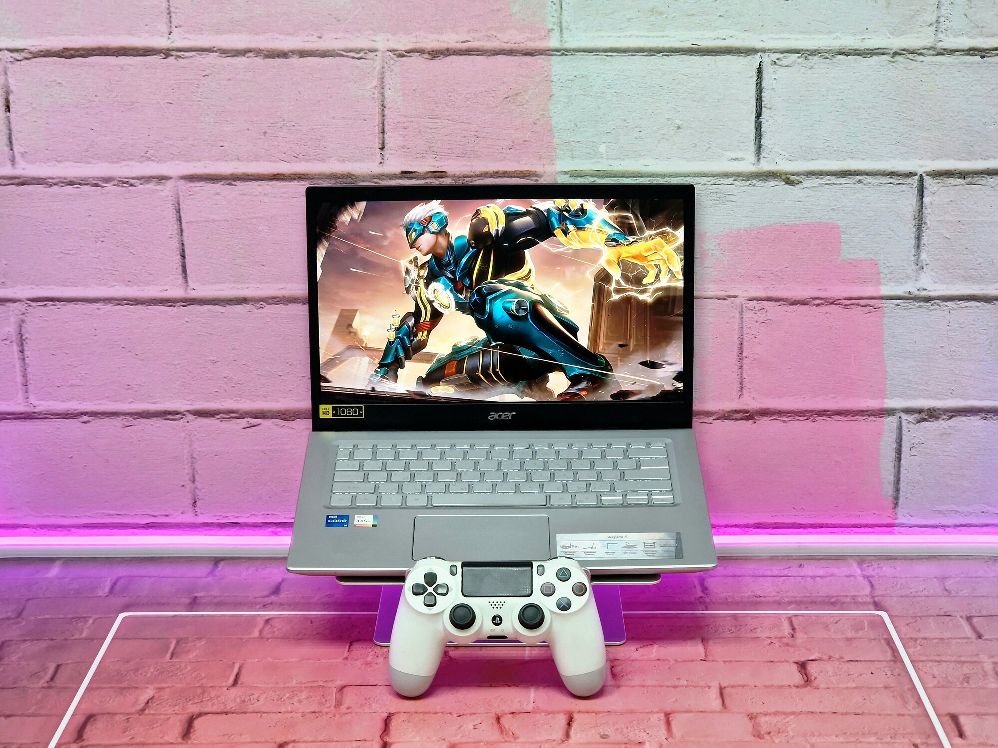 14" Ноутбук Acer Aspire 5 ACER A514-54, IPS FHD, Core i5 1135G7, 8 ГБ, SSD 512 ГБ, Intel Iris Xe, Win10Home, серебристый