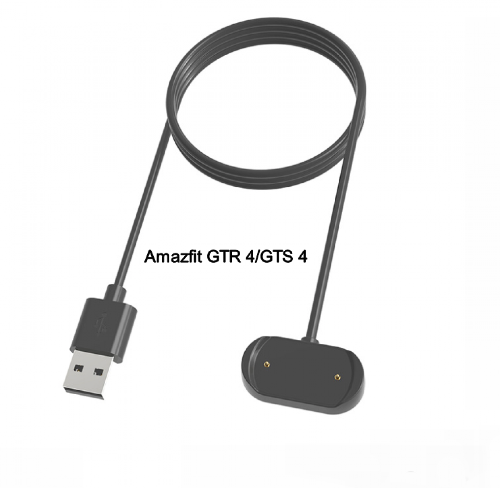 USB-зарядное устройство MyPads Batt для умных часов Amazfit GTR 4 и GTS 4 с магнитной базой