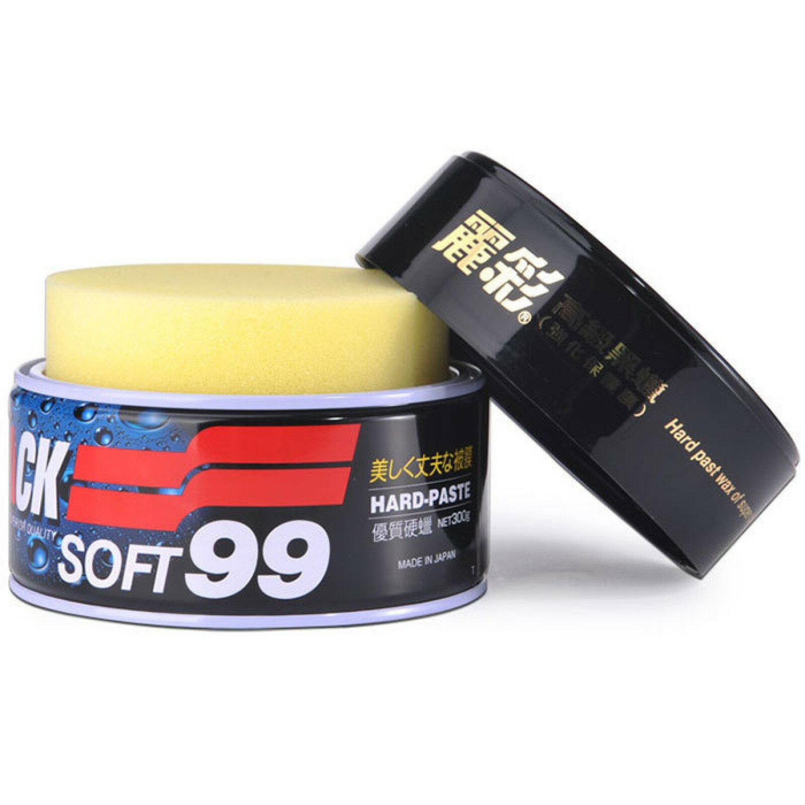 Твердый воск MyPads Black Soft99 для ухода за черным автомобилем с глубоким блеском и защитой