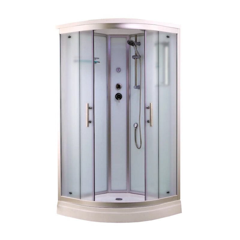 Душевая кабина Timo Standart Silver Fabric T-6609SF, 90x90x220