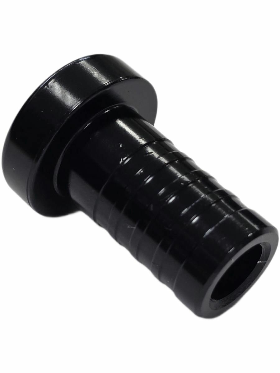 Заглушка алюминиевая черная 14мм