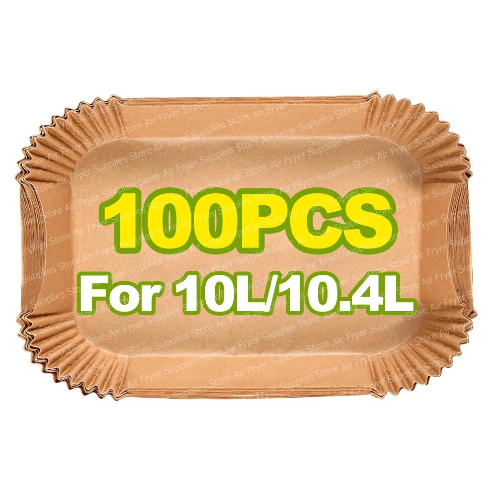 Бумажная форма для фритюрницы 100PCS 10/10.4L