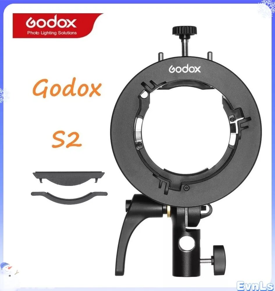 Godox S2 Speedlite Type S Bracket Bowens Mount Софтбокс для вспышки