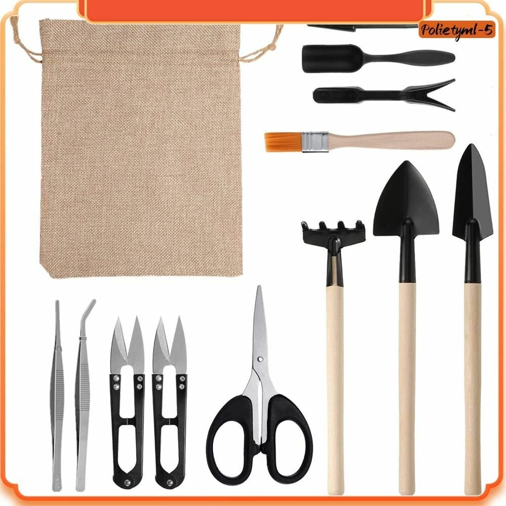 Набор инструментов для растений 13 шт, высококачественные мини-орудия для суккулентов, для сада и дома