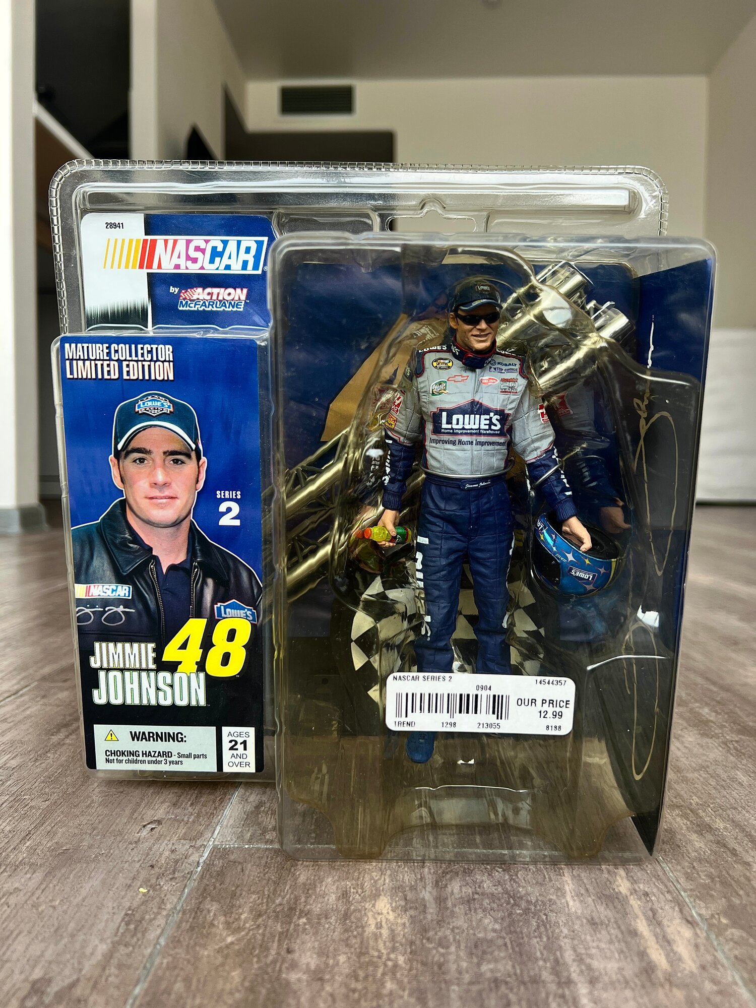 Nascar Наскар Фигурка Jimmie Johnson McFarlane Toys Джимми Джонсон