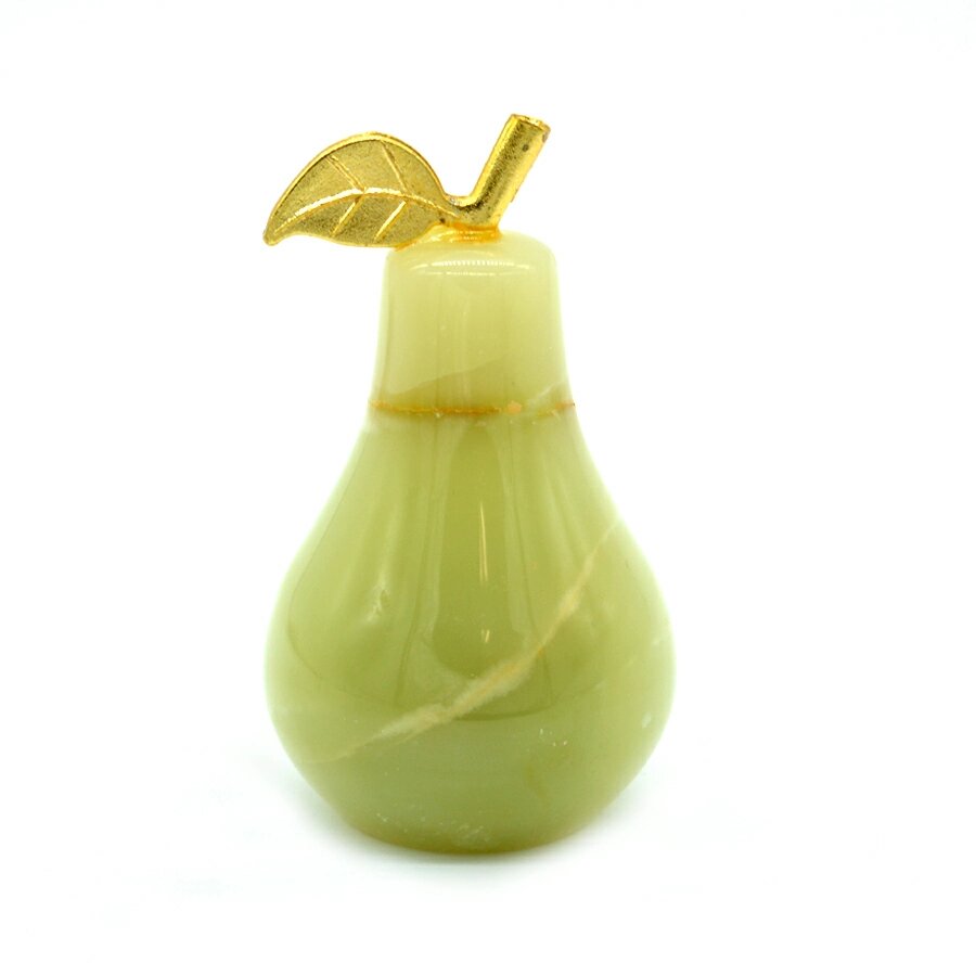 Груша из камня оникс 50*50*87мм .