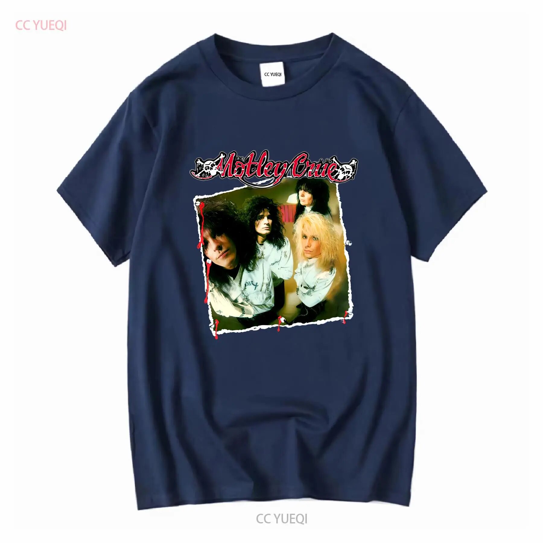Мужская футболка Motley Crue Dr Feelgood Tour 1989 хлопок