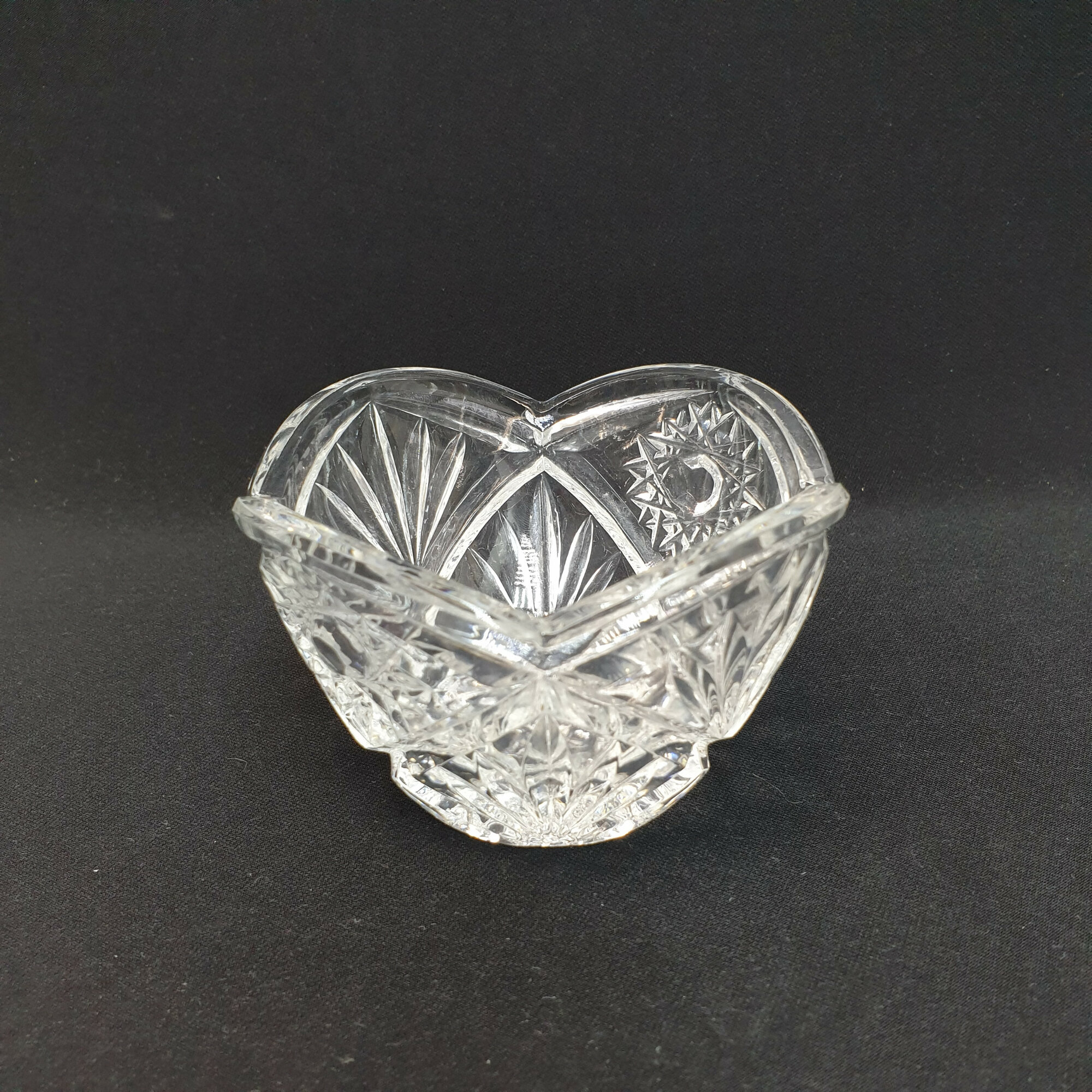 Винтажная конфетница 250 мл, хрусталь, СССР.