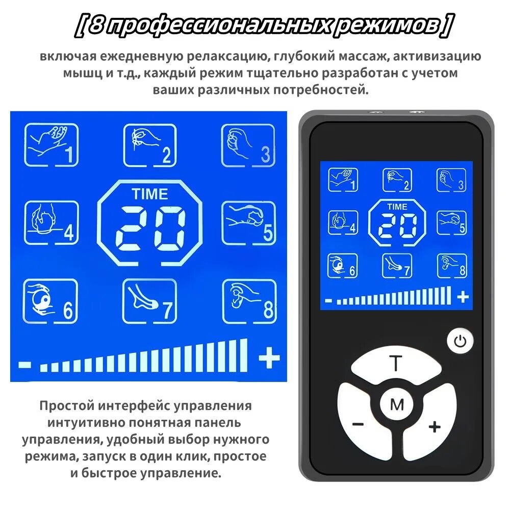 Электростимулятор БДСМ для Мужчин с Электрической Стимуляцией и Регулируемой Интенсивностью