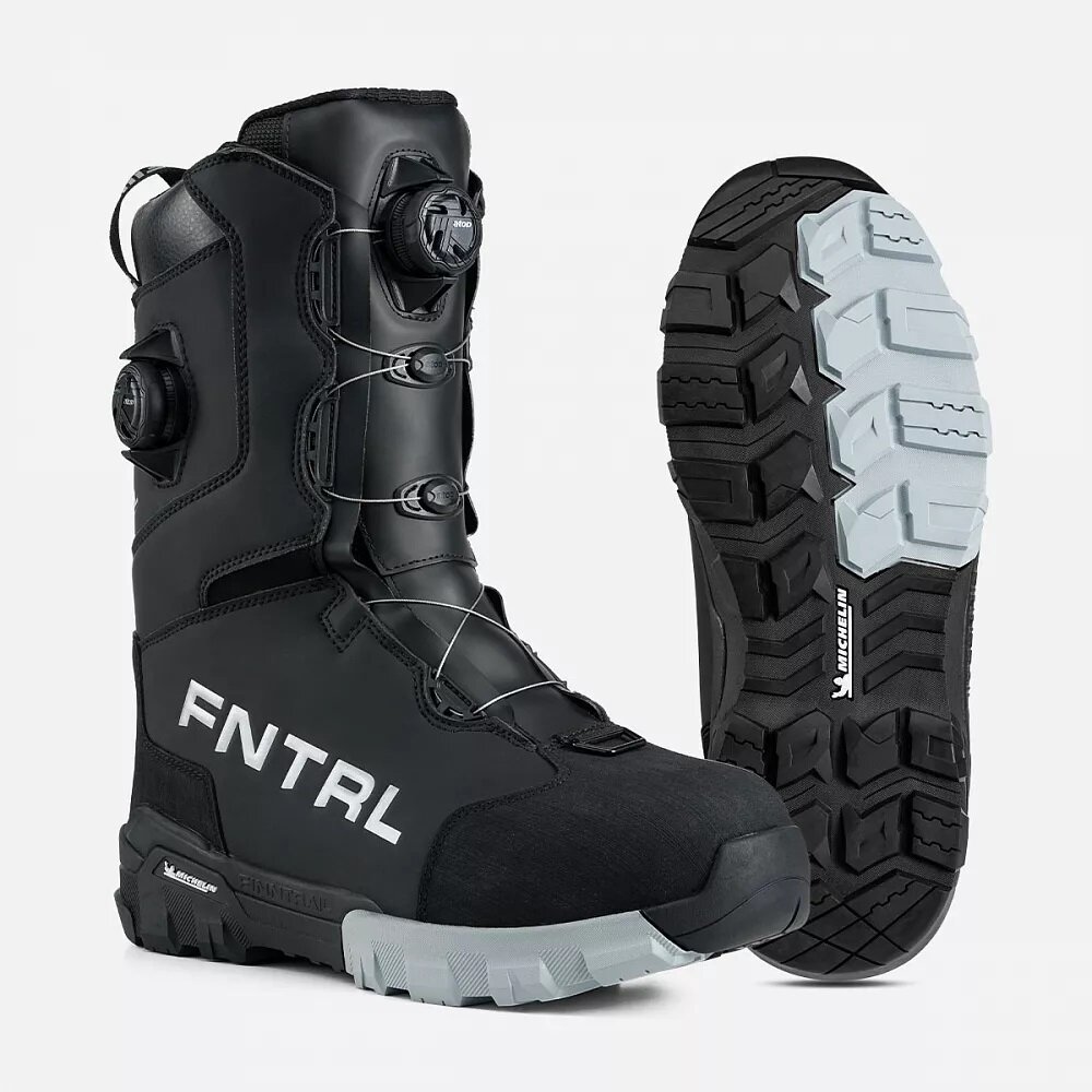 Ботинки снегоходные Finntrail Backcountry Graphite. 46. Черный-серый