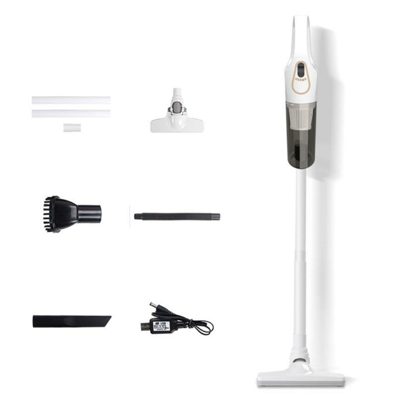 Ручной пылесос usb-типа со встроенным всасыванием и перетаскиванием бытового пылесоса-белый