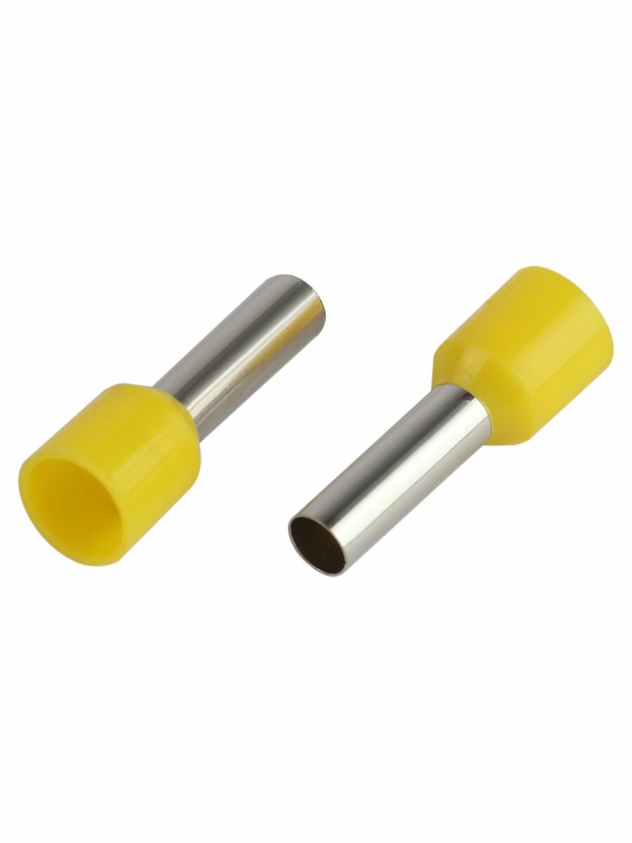 Наконечник-гильза ЭРА NO-225-92 НШвИ 6.0-12 с изолированным фланцем, 50 шт