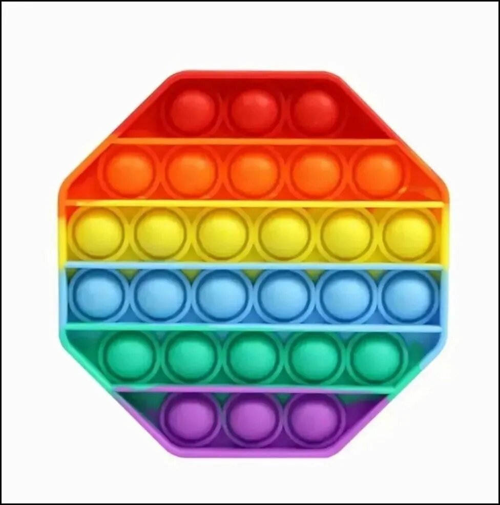 Pop it - игрушка-антистресс, ПОП ИТ. Вечная пупырка, Игрушка Антистресс, Ромб-DKD-CJ0818