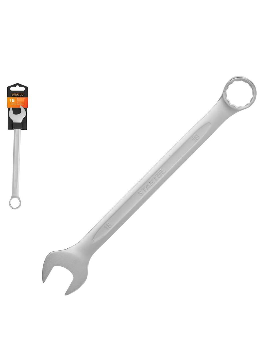 Гаечный ключ комбинированный 18 мм STARTUL Master (ST4270-18)