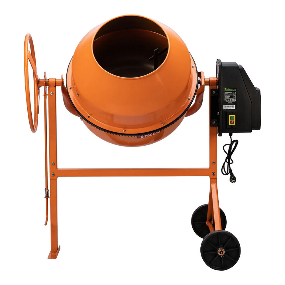Бетоносмеситель Сибртех БСН-180П Orange
