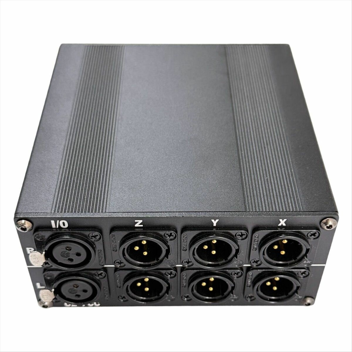 3-канальный пассивный стереоаудио-коммутатор XLR 3-штекер 1-гнездо 3 в 1 выход или разветвитель