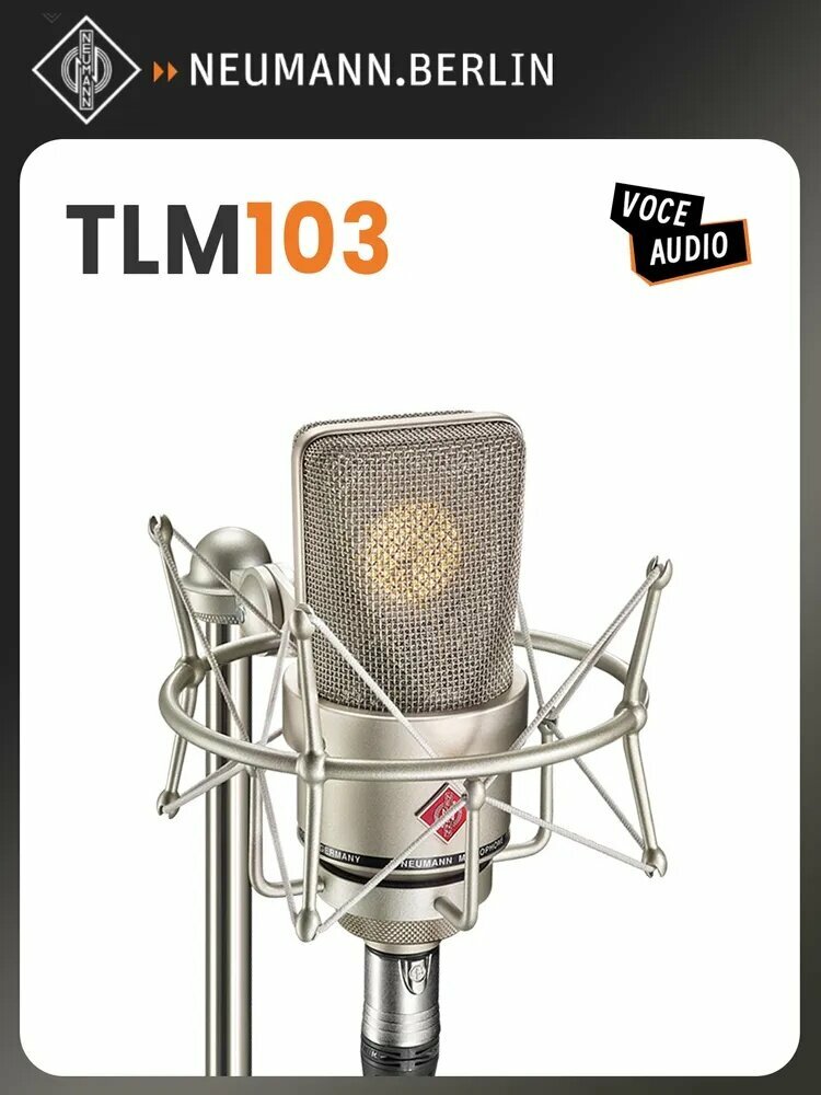 Neumann Микрофон для живого вокала TLM103, золотой