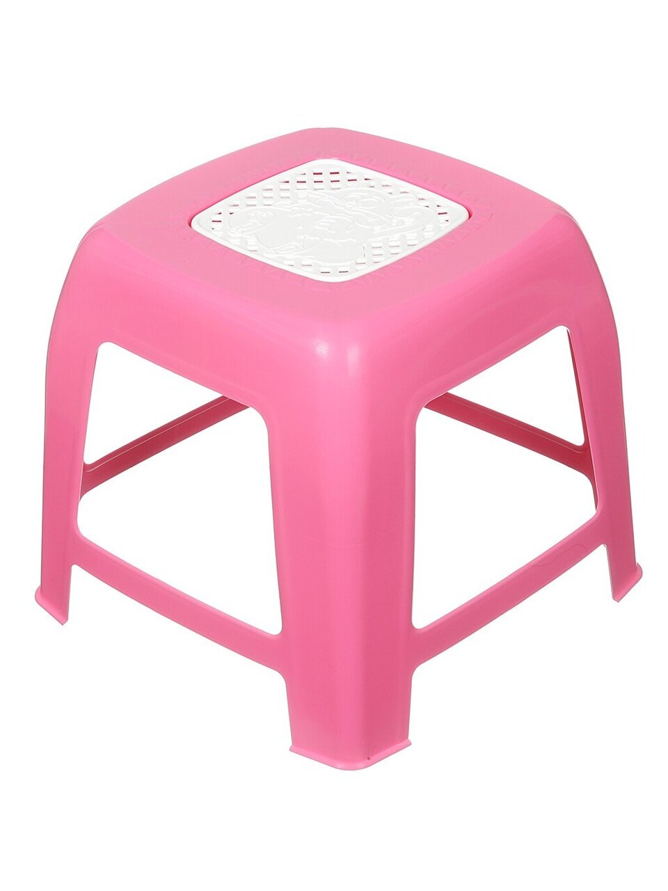 Стульчик детский Стандарт Пластик Групп розовый/красный, 30х30х26.5 см