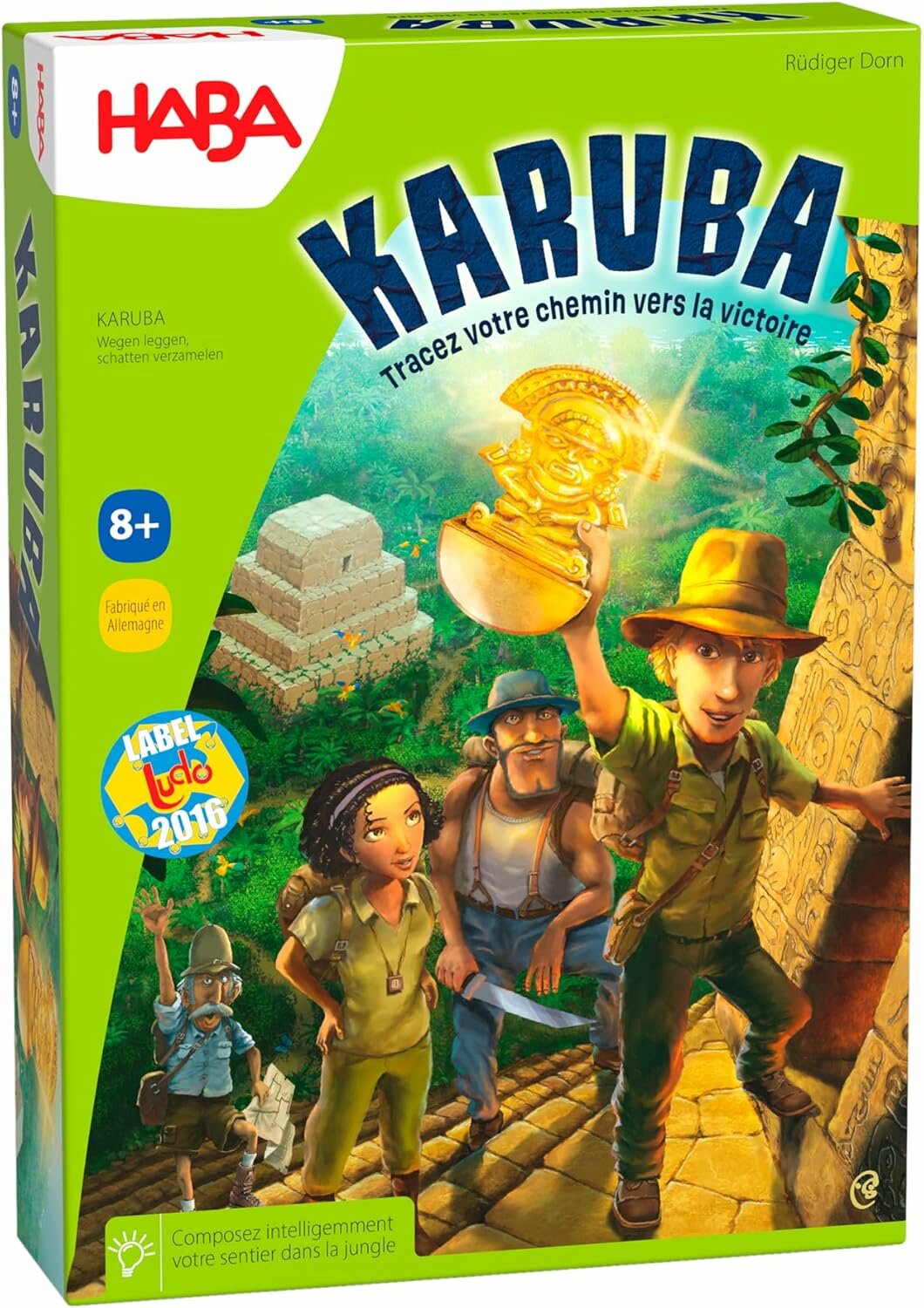 Детская настольная игра Haba - Karuba/ Каруба на стратегию, от 8 лет - 300933