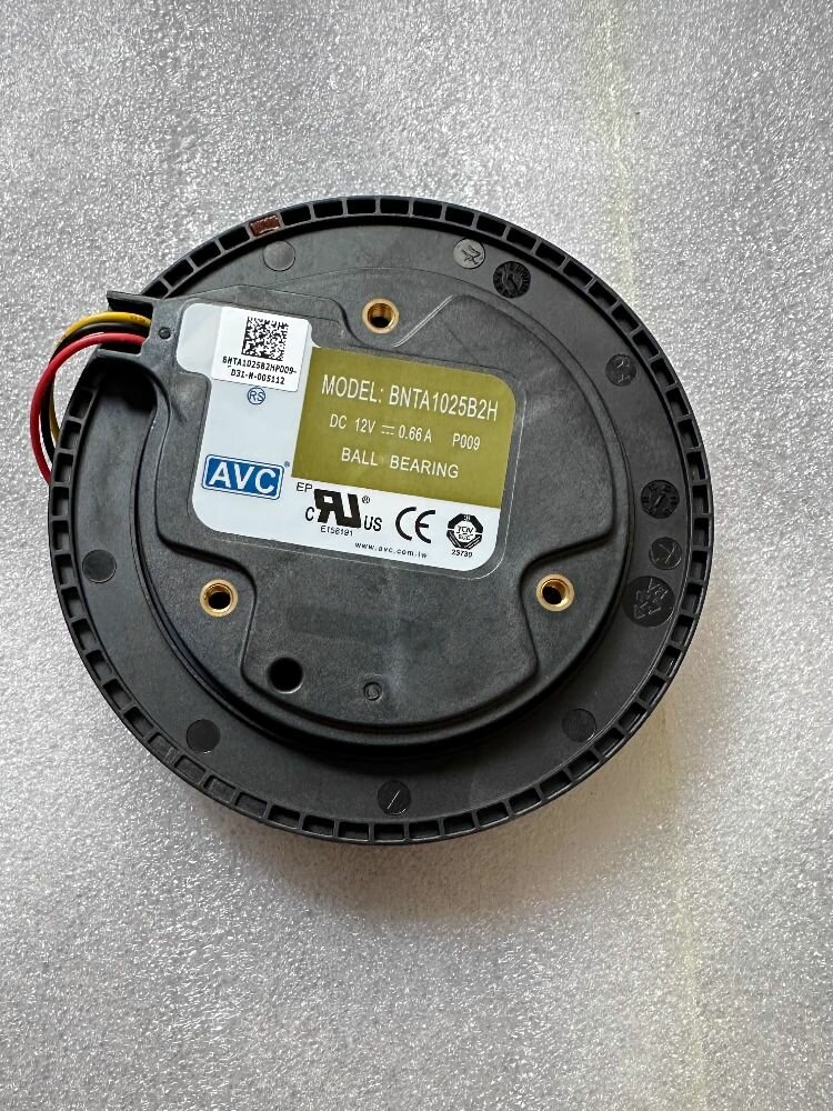 Круглый Вентилятор AVC BNTA1025B2H 12V 0.66A 100 100 25 Мм ,100MM Вентилятор Охлаждения