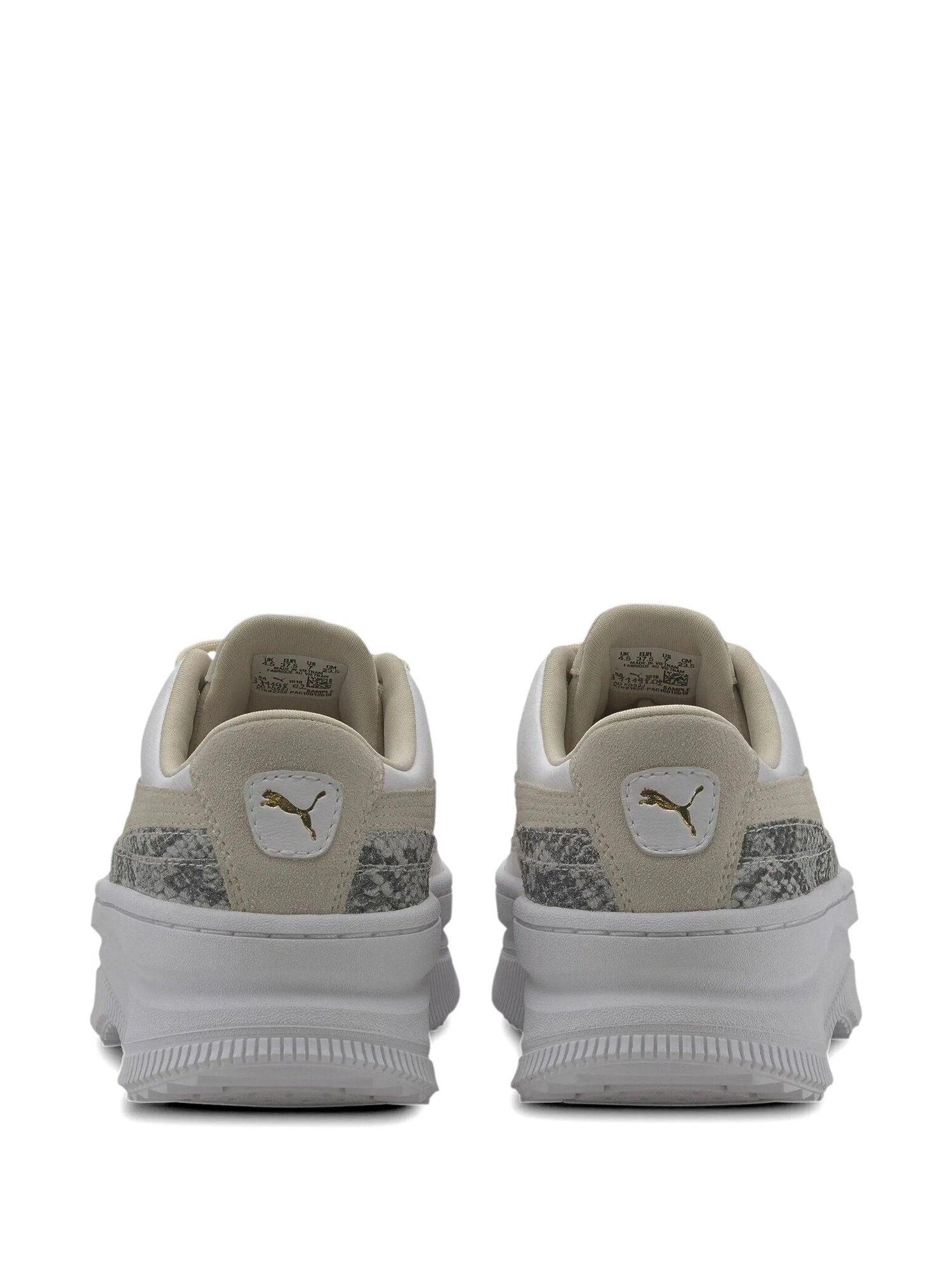 Кроссовки PUMA Deva reptile-effect sneakers, размер 10.5 US, разноцветный — фото 1