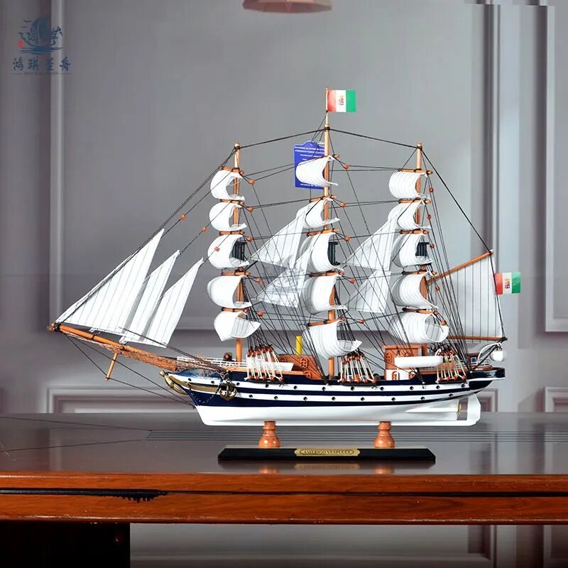Готовая Модель парусника 65cm*13cm
