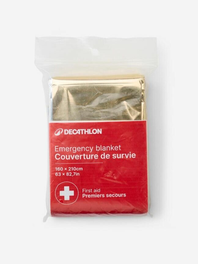 DECATHLON Двуфункциональное спасательное одеяло