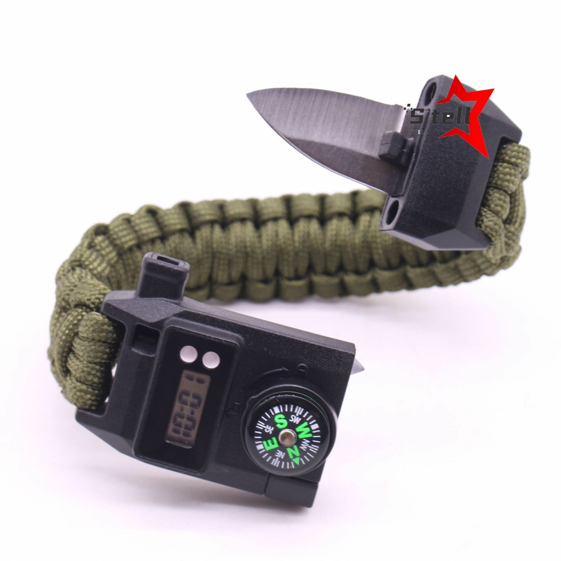 Набор для выживания с паракордом, мультитул и огниво B4