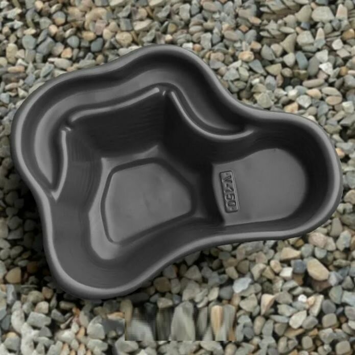 Пруд садовый Полимер Полиэтилен низкого давления, размер 1160х870х450 мм, цвет черный