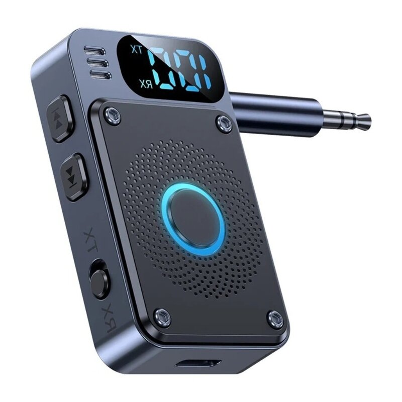 Автомобильный Bluetooth-совместимый Приемник Звука 5.4 Передатчик 3,5 мм Авиационный Беспроводной Адаптер для Усилителя Наушников ПК