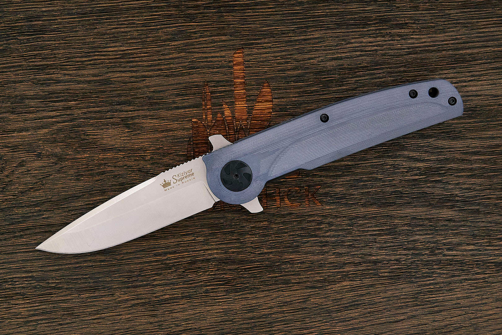 Нож складной Kizlyar Supreme Biker-X, клинок 89мм, сталь D2