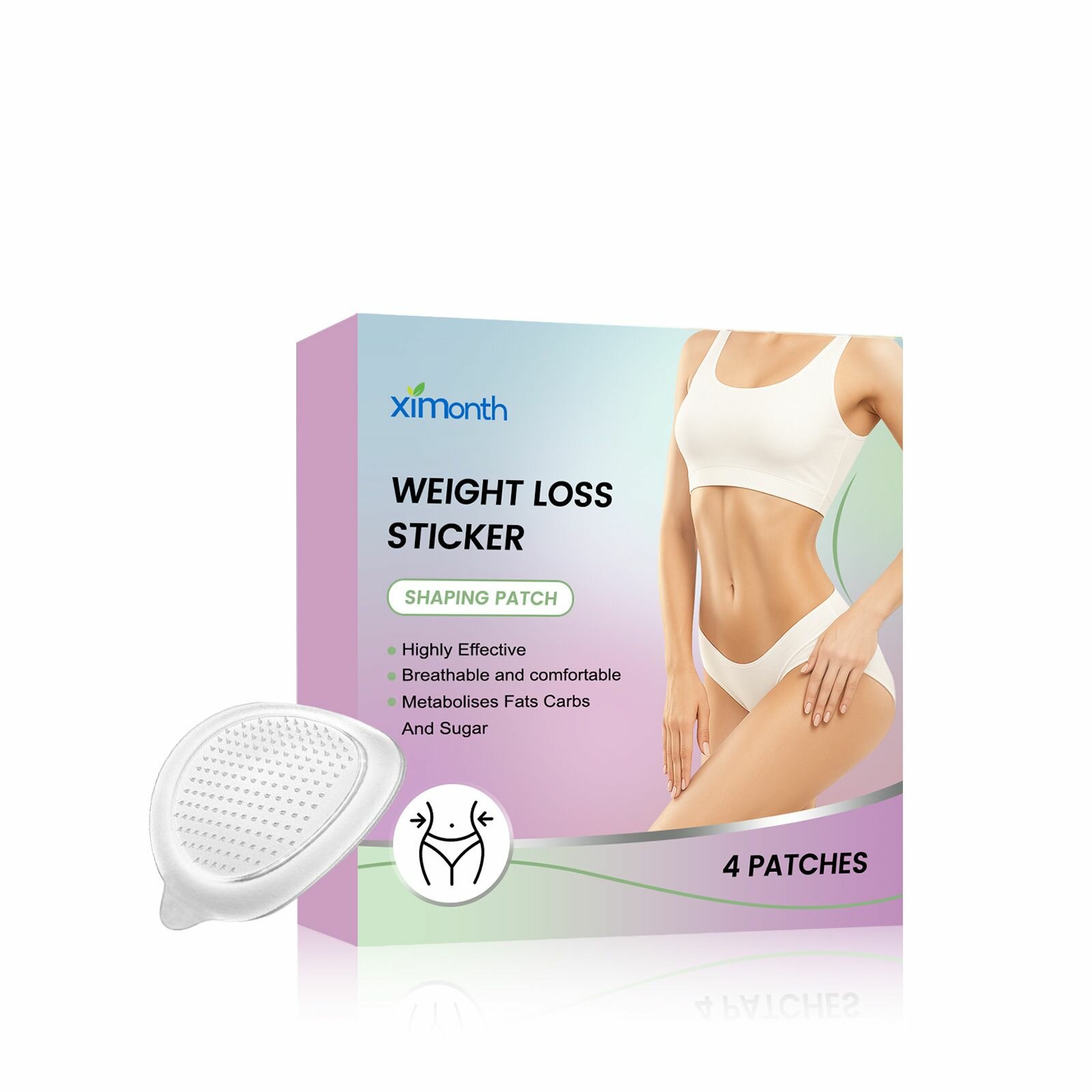 XIMONTH Патч для ухода за телом, нежный уход, легкий, поднятия кожи тела, контурный, ежедневный