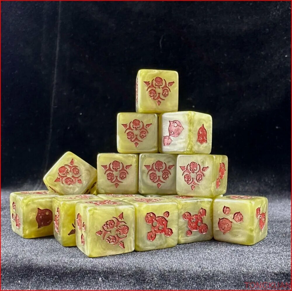 KyбиK Grand Alliance Destruction Dice22024Warhammer Age of Sigmar warhammer, dice, игральная кость