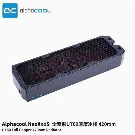 Запасные части с водяным охлаждением Водоохлаждаемый взвод ALPHACOOL NexXxoS UT60 420MM