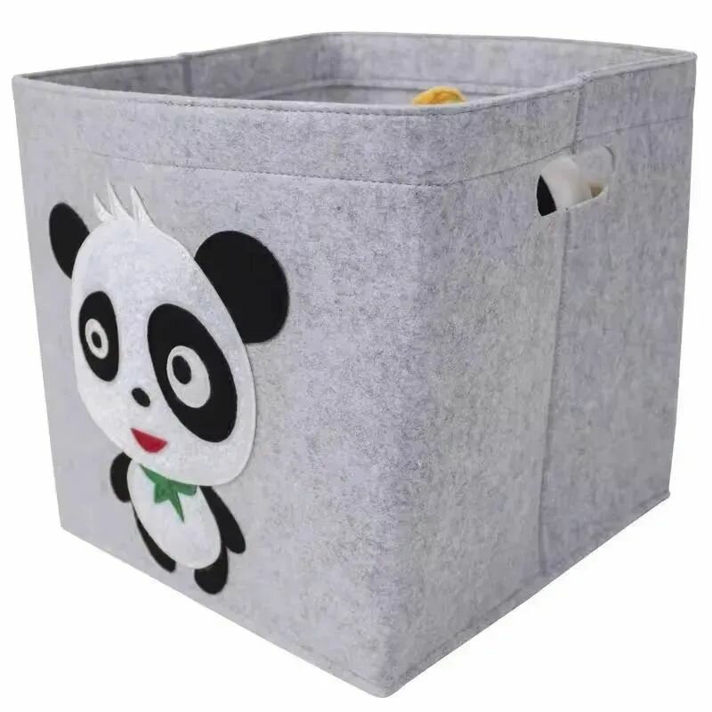 Корзина для игрушек длина 33 см, ширина 33 см, высота 33 см.